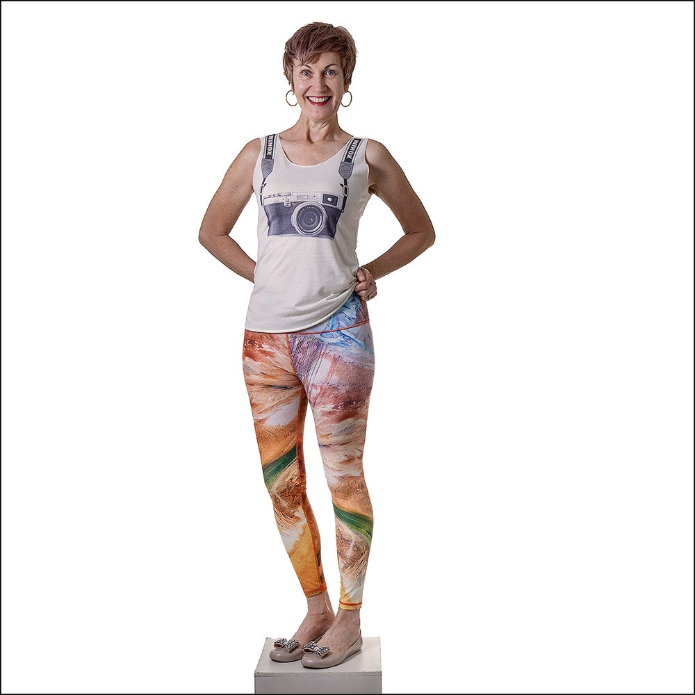 Simpson Desert - Leggings – Neckties and Scarves